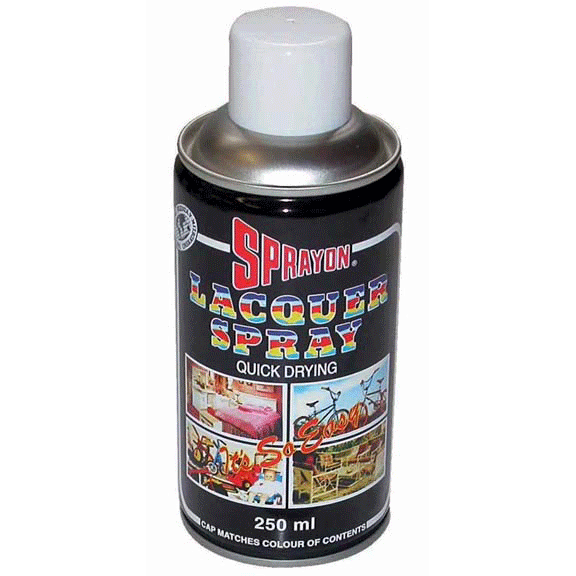 Sprayon Spray Paint Gloss Prima White 250ml | AutoFast