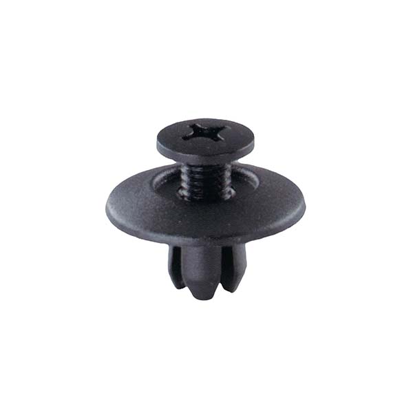 Push Type Retainer Nylon Phillips Head Toyota Black | AutoFast