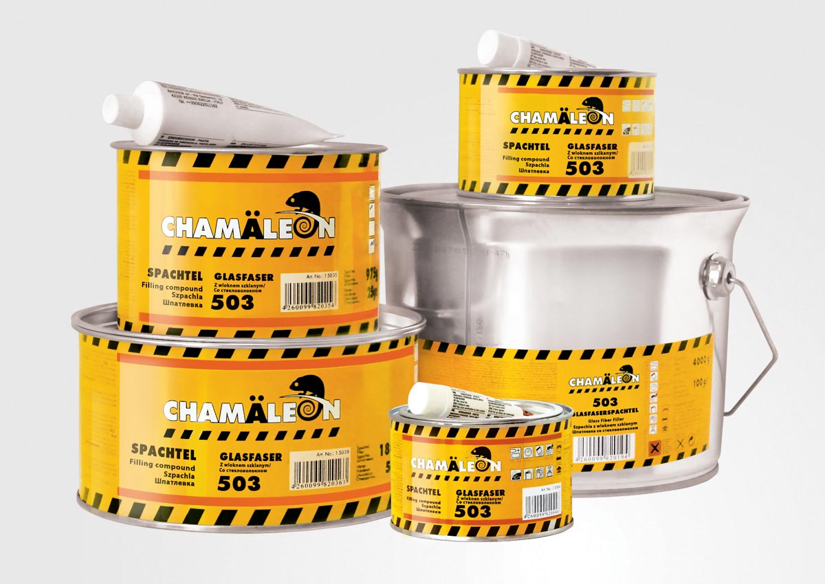 Chamaleon 503 Fibreglass Putty 1kg | AutoFast