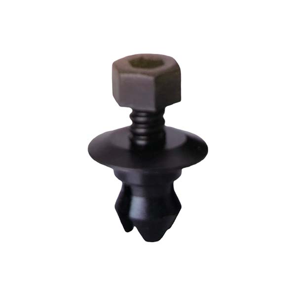 Push Type Retainer POM Audi/VW Black | AutoFast