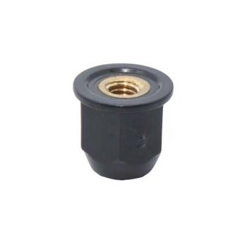 Plastic Nut with Brass Insert POM BMW / Honda Black | AutoFast