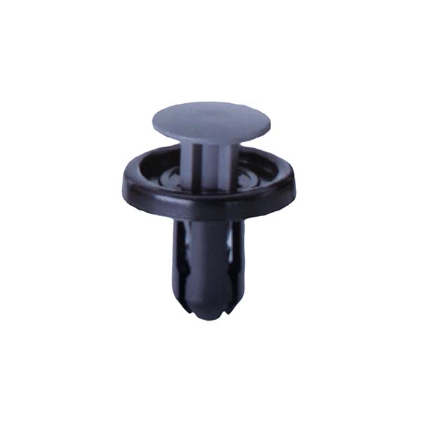 Push Type Retainer POM Toyota Black with Grey Head | AutoFast