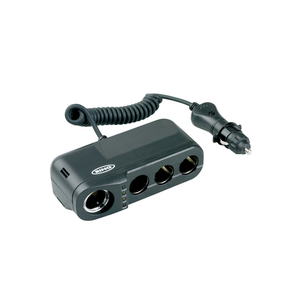Ring Multisocket 4 x 12V with Battery Level Indicator | AutoFast