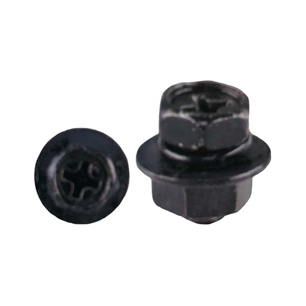 SEMS Screw with Washer M 5 x 8 Universal Black | AutoFast