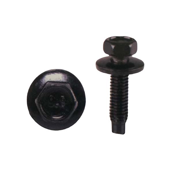 SEMS Screw with Washer M 5 x 19 Chrysler Black | AutoFast