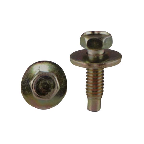 SEMS Screw with Washer M 8 x 25 Ford Yellow | AutoFast