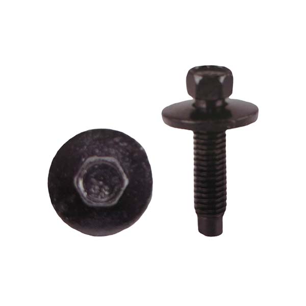 SEMS Screw with Washer M 8 x 30 Ford Black | AutoFast