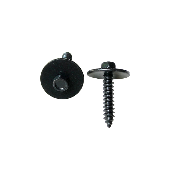 Hex Head Self Tapping Screw With Washer M4.2 x 20 Black Ford | AutoFast