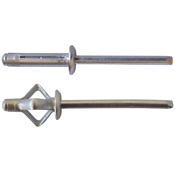Trifold Rivet for Number Plates M4.8 x 22.8 | AutoFast