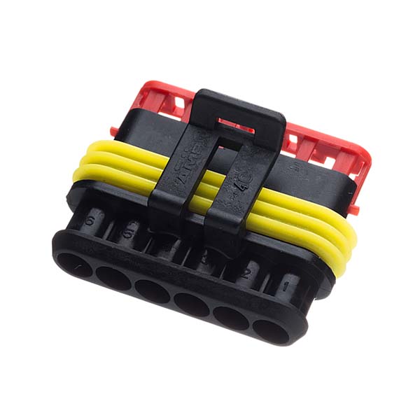 AMP Superseal Watertight Connector Housing 6 Pole Male | AutoFast