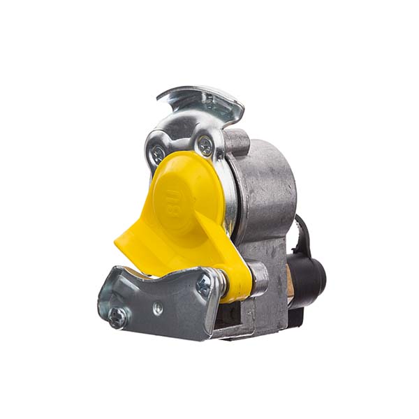 Coupling Head for Drawbar Trailers Yellow M16 with Test Connection ...