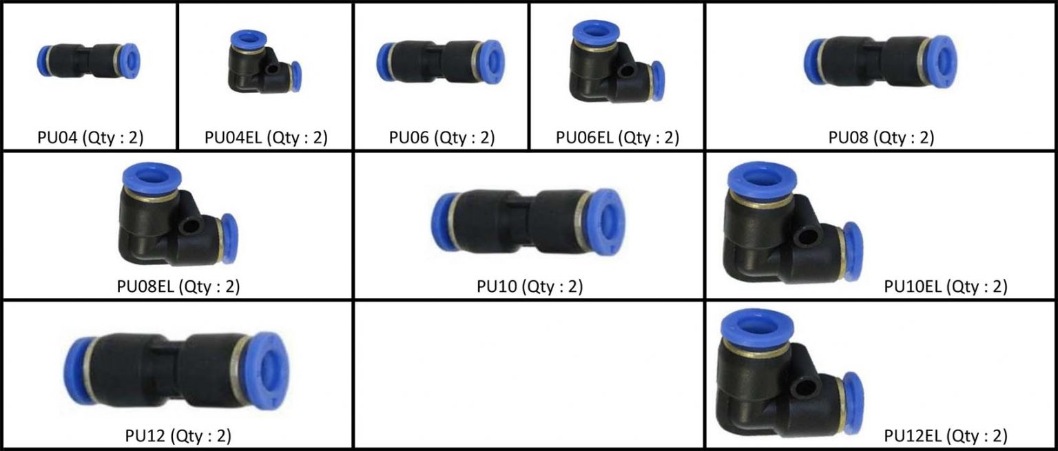 Plastic Union Assortment 21 pcs | AutoFast