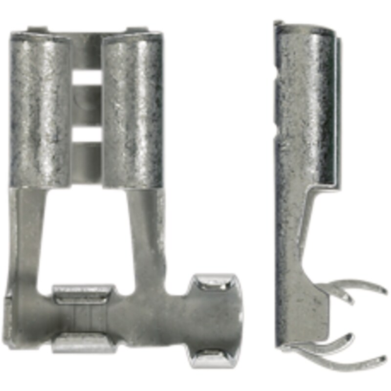 Female Terminal Cross Section 1.0 - 2.5 mm² Dimension 6.3 x 0.8 mm 90 ...