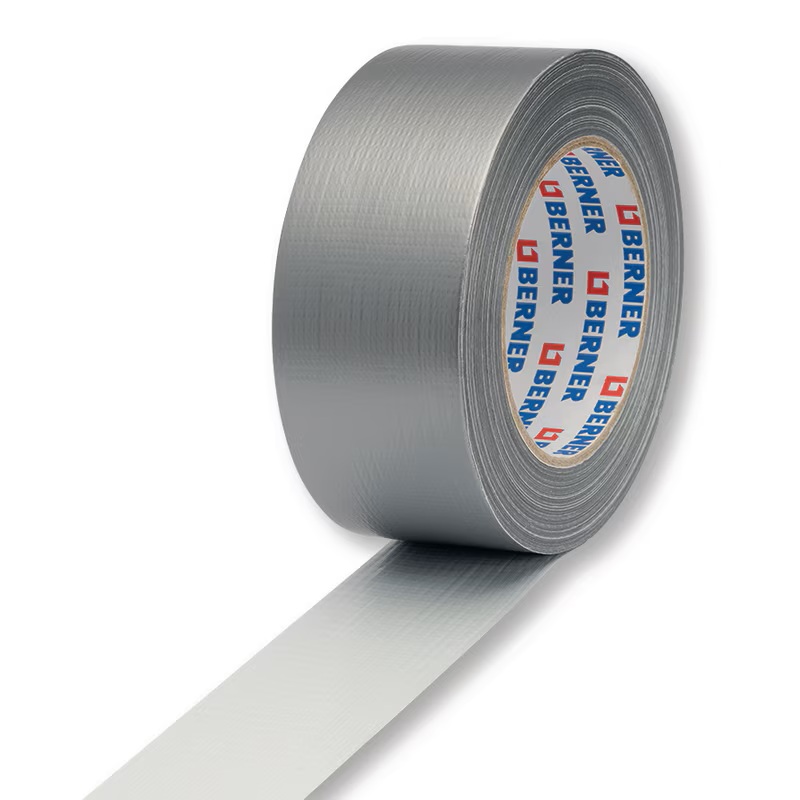 Berner Eco All-purpose Fabric Tape 50 mm x 50 M Silver | AutoFast